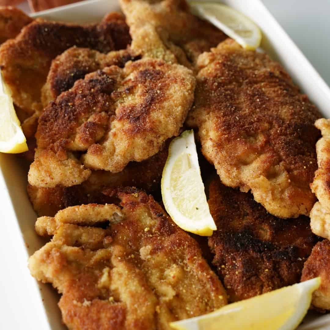 Hemmagjord kycklingschnitzel - Matinspo.se