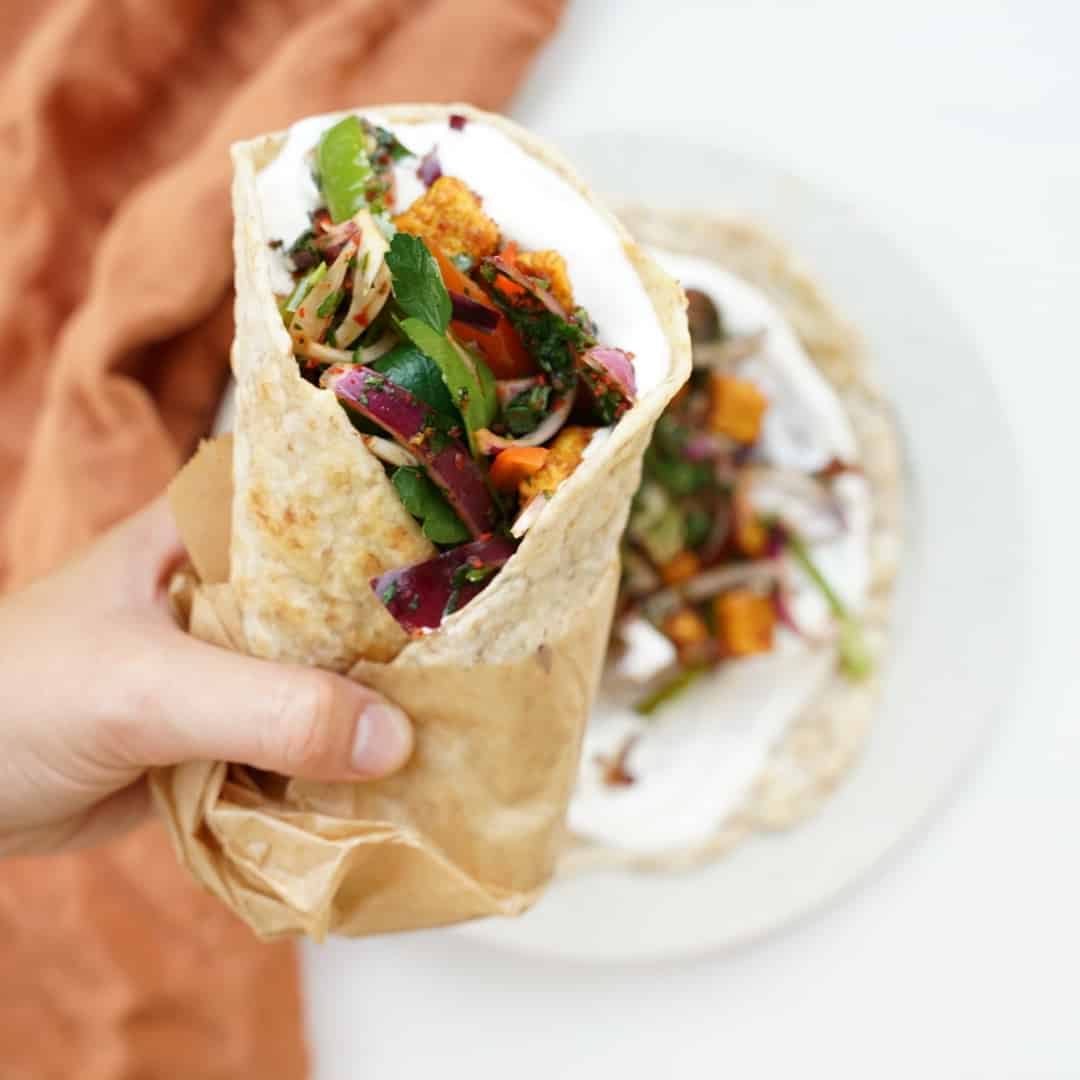 Kati roll quorn - indisk wrap - Matinspo.se