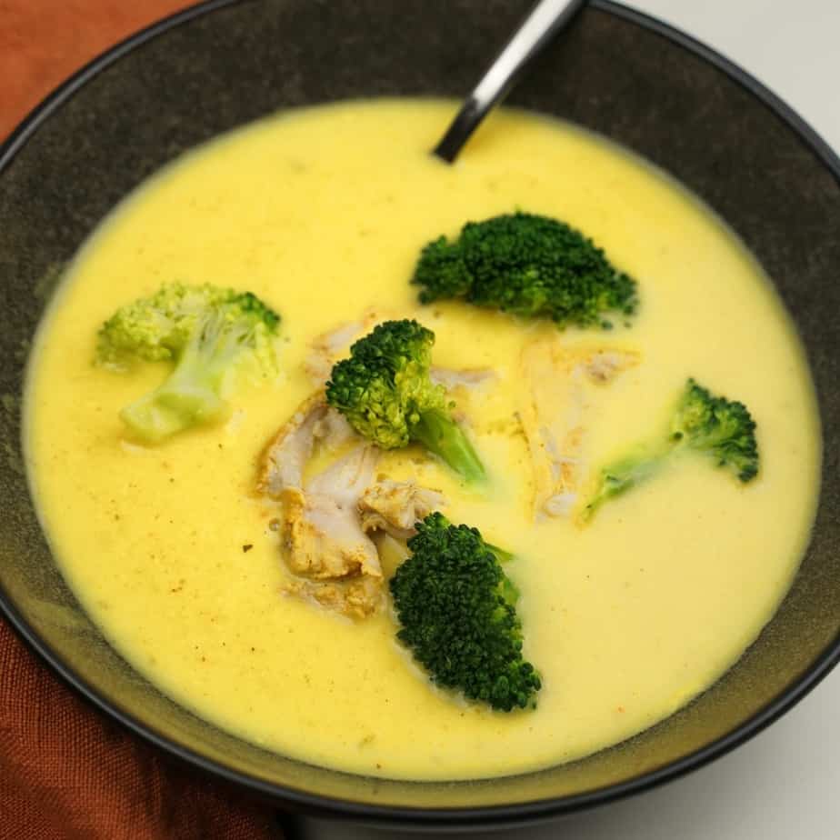 Gul currysoppa med kyckling - Matinspo.se