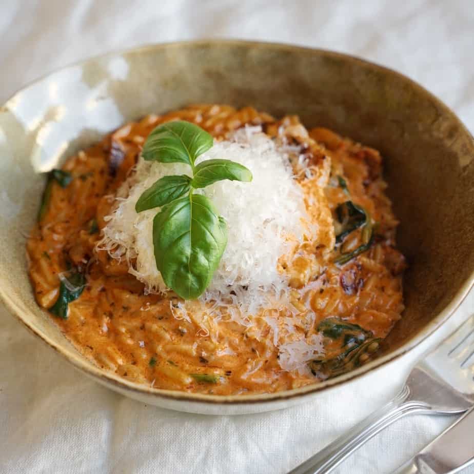 Krämig risoni kyckling - Matinspo.se