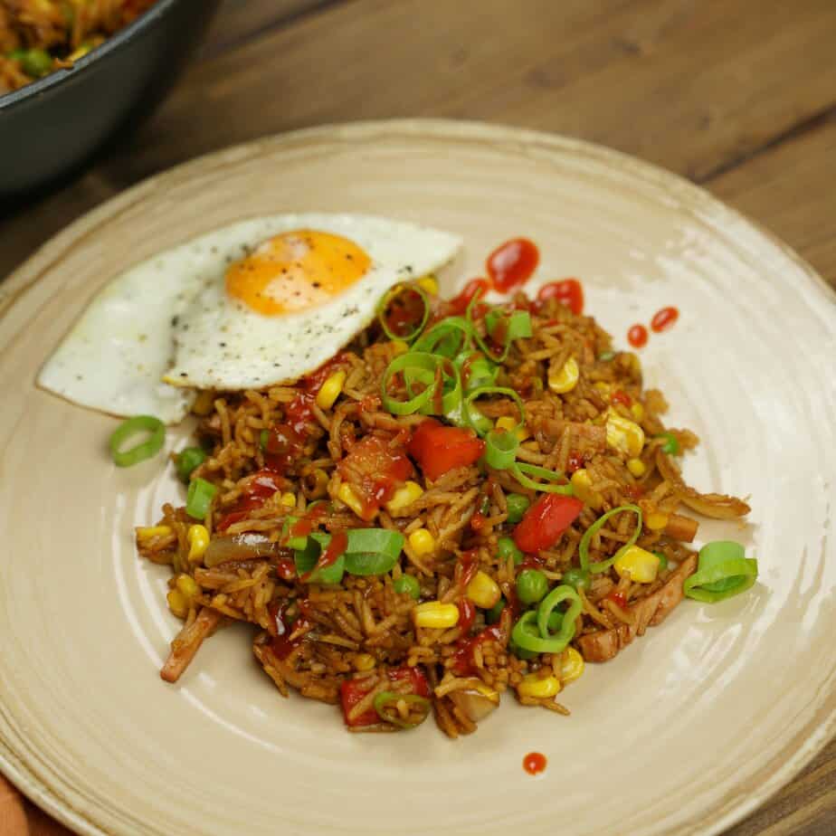 Fried rice med skinka - Matinspo.se