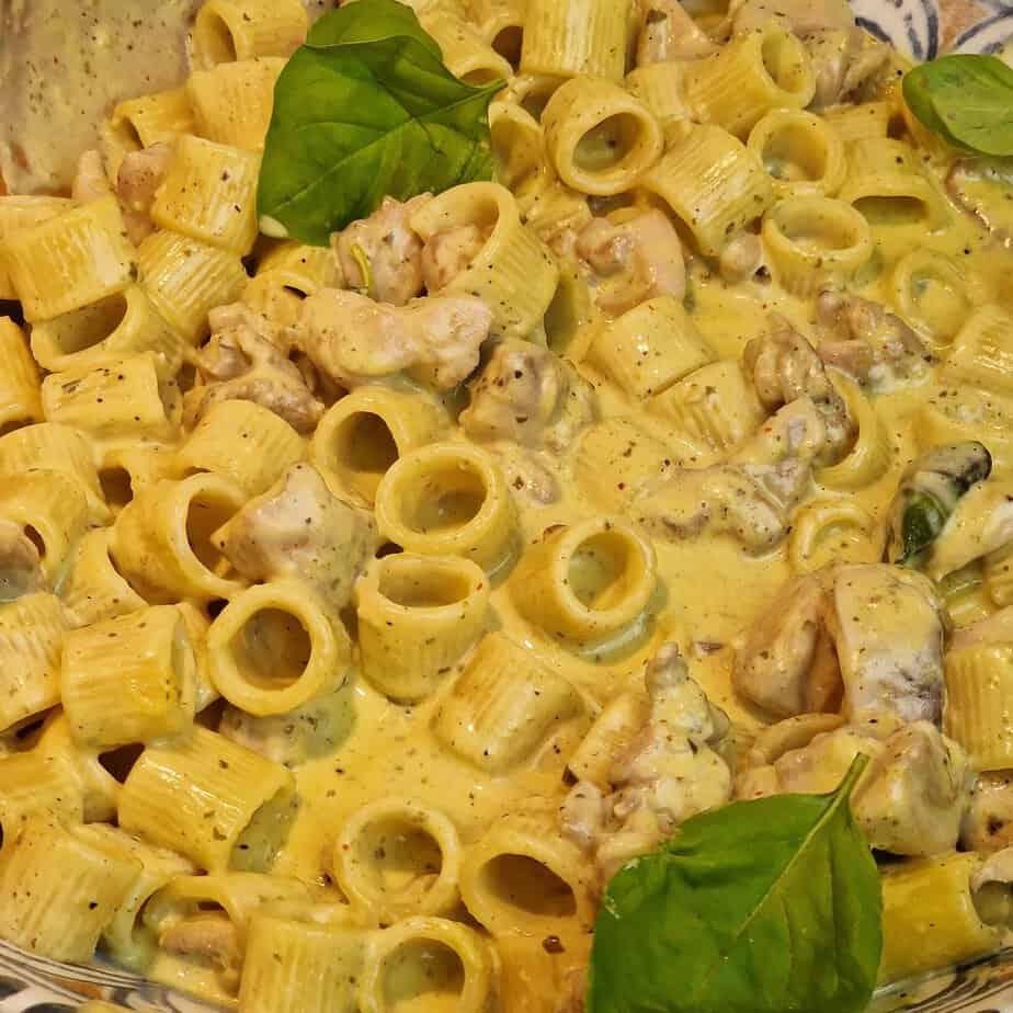 Pasta pesto med kyckling - Matinspo.se